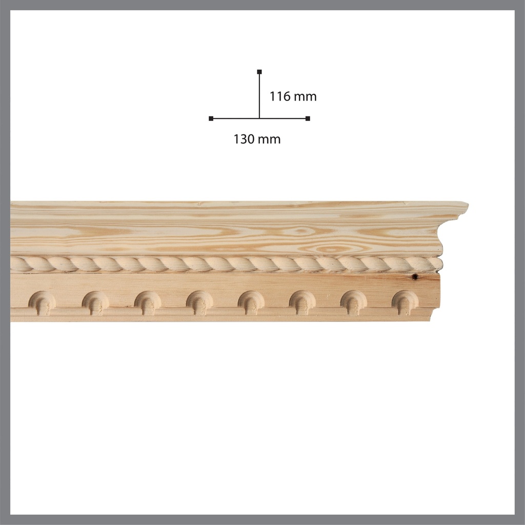 CORNISA DIN LEMN | Gold House Concept